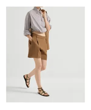 Brunello Cucinelli Tailored Pleat Shorts