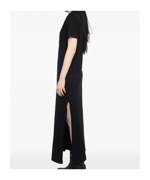 Zadig&Voltaire Raja Maxi Dress With Wing Brooch - Black