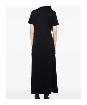 Zadig&Voltaire Raja Maxi Dress With Wing Brooch - Black