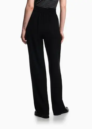 Emporio Armani Loose Fit High Waist Trousers