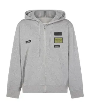 MAISON MARGIELA Zip Hoodie With Patches