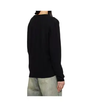 ENTIRE STUDIOS V-neck Sweater - Black