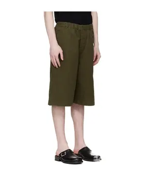 ENTIRE STUDIOS Boxing Shorts - Pine