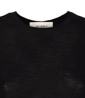 LISA YANG Ira Crewneck T-shirt - Black