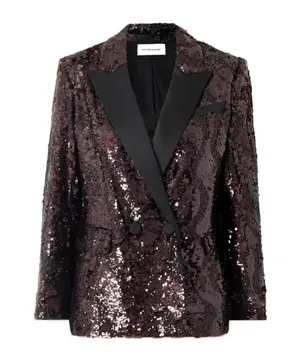 Veronica Beard Sevyn Sequined Double-breasted Blazer - Multi-color