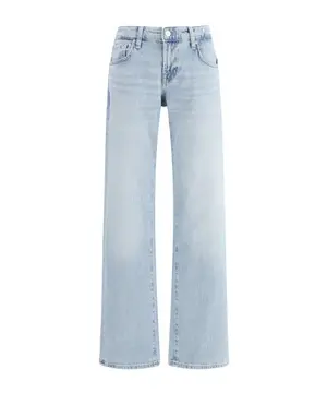7 For All Mankind Low-rise Straight Jeans