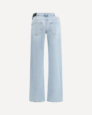 7 For All Mankind Low-rise Straight Jeans