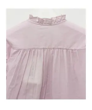 Isabel Marant Étoile Christa Ruffled Buttoned Blouse - Light Pink