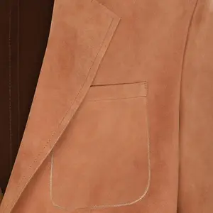 Canali Suede Patch Pocket Blazer