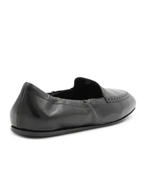 Church's Square Toe Slip-on Loafers - Black