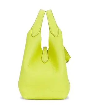 Polo Ralph Lauren Small Leather Cross Body Bag - Yellow