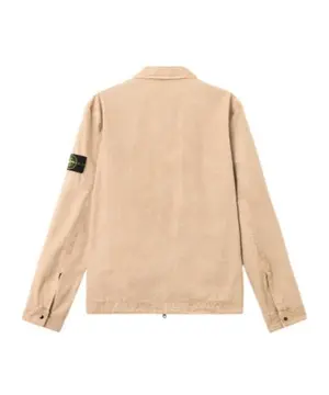 Stone Island Logo Patch Pocket Detail Shirt - Desert