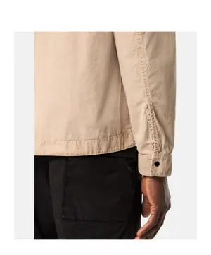 Stone Island Logo Patch Pocket Detail Shirt - Desert