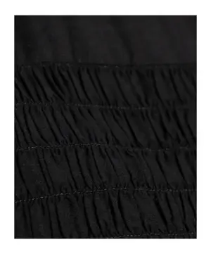ALLSAINTS Chia Smocked Mini Dress - Black