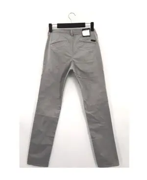 Hugo Boss Tailored Straight Leg Casual Pants - Gray