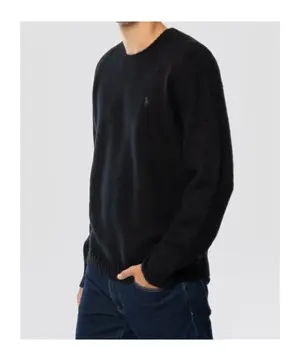 Polo Ralph Lauren Embroidered Crewneck Jumper - Black