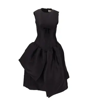 SHUSHU/TONG Sleeveless Smocked Panel Dress
