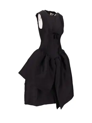 SHUSHU/TONG Sleeveless Smocked Panel Dress