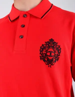 Just Cavalli Stretch Knitted Polo Shirt