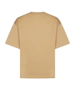 JIL SANDER Logo Printed Crewneck T-shirt - Beige