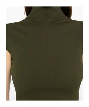 Solace London Maxi Dress - Dark Olive