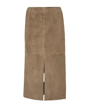 ROTATE BY BIRGER CHRISTENSEN Midi Pencil Skirt With Front Slit