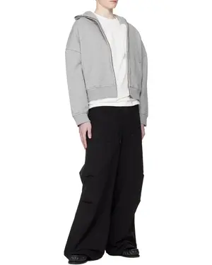 ENTIRE STUDIOS Zip-up Hooded Sweater - No