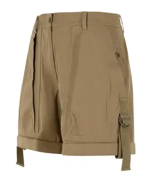 Isabel Marant Étoile Drawstring Cuffed Shorts - Brown