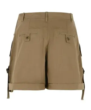 Isabel Marant Étoile Drawstring Cuffed Shorts - Brown