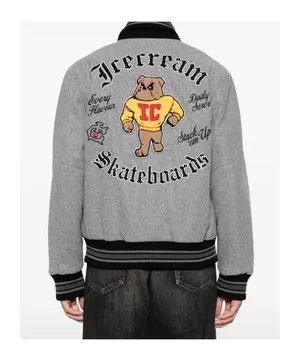 ICECREAM Logo-appliqué Bomber Jacket