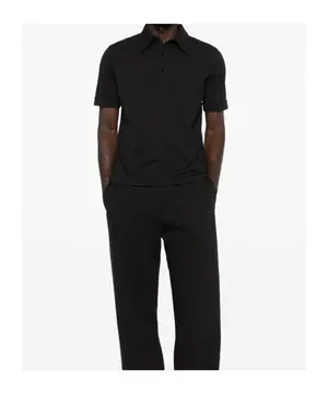 MAISON MARGIELA Logo-embroidered Polo Shirt