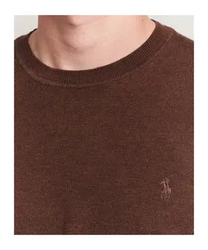 Polo Ralph Lauren Merino Wool Crew-neck Pullover - Red
