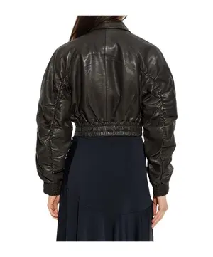 ALLSAINTS Anouk Leather Jacket - Brown