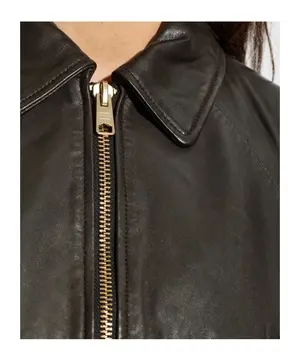 ALLSAINTS Anouk Leather Jacket - Brown