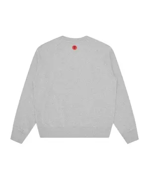 ICECREAM Running Dog Graphic Crewneck Sweatshirt - Gray