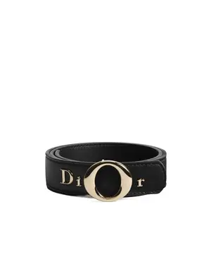 DIOR Dior Belt With CD-Engraved Buckle