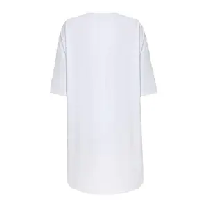Kenzo Printed Logo T-shirt Dress - White