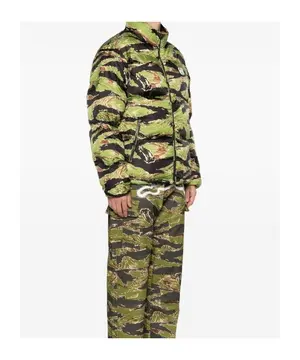 ICECREAM Tiger-stripe Puffer Jacket - Camo