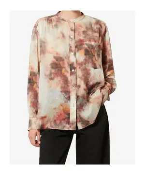 Isabel Marant Étoile Mexika" Printed Organic Cotton Voile Shirt