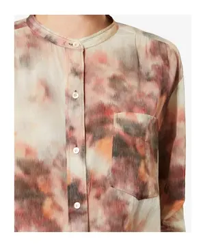 Isabel Marant Étoile Mexika" Printed Organic Cotton Voile Shirt