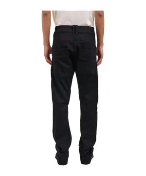 THOM KROM Barrel-leg Jeans - Black