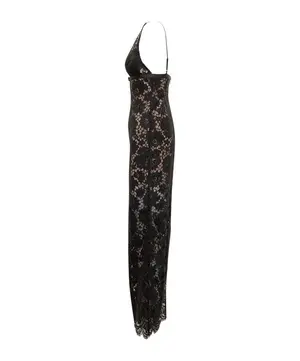 SELF-PORTRAIT Floral Lace Maxi Dress