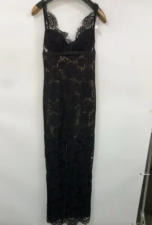 SELF-PORTRAIT Floral Lace Maxi Dress
