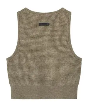 Fear Of God Waffle Sport Tank Top - Gray