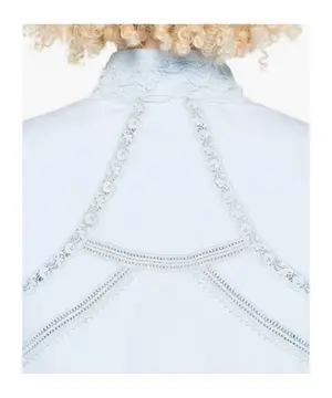 Ermanno Scervino Lace Detail Shirt