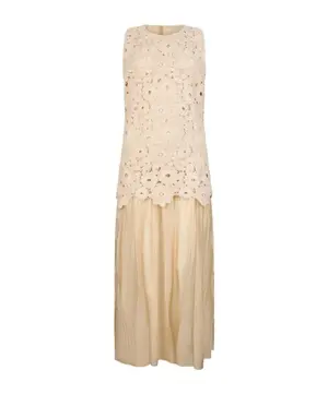 Liu Jo Floral Lace Maxi Dress