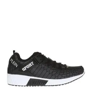Philipp Plein Logo Detail Lace-up Sneakers - Black