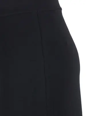 P.a.r.o.s.h Punto Milano Wide-leg Trousers - Black