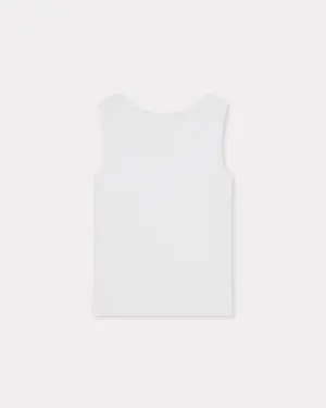 Kenzo Boke Flower 2.0 Rib Tank Top - White