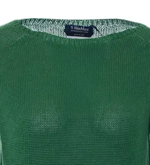 Max Mara Giolino Crewneck Jumper - Green